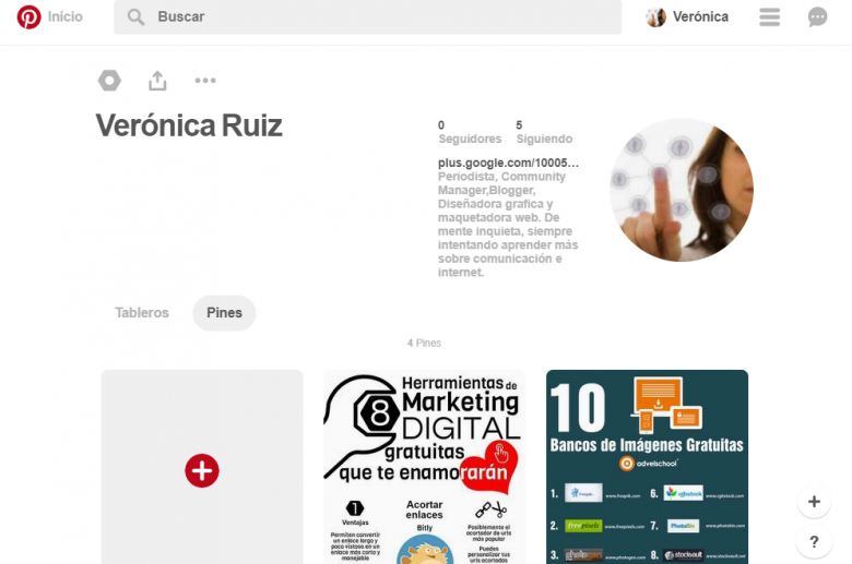 Curso de Community Managers para novatos (XIV): Pinterest | Verónica Ruiz