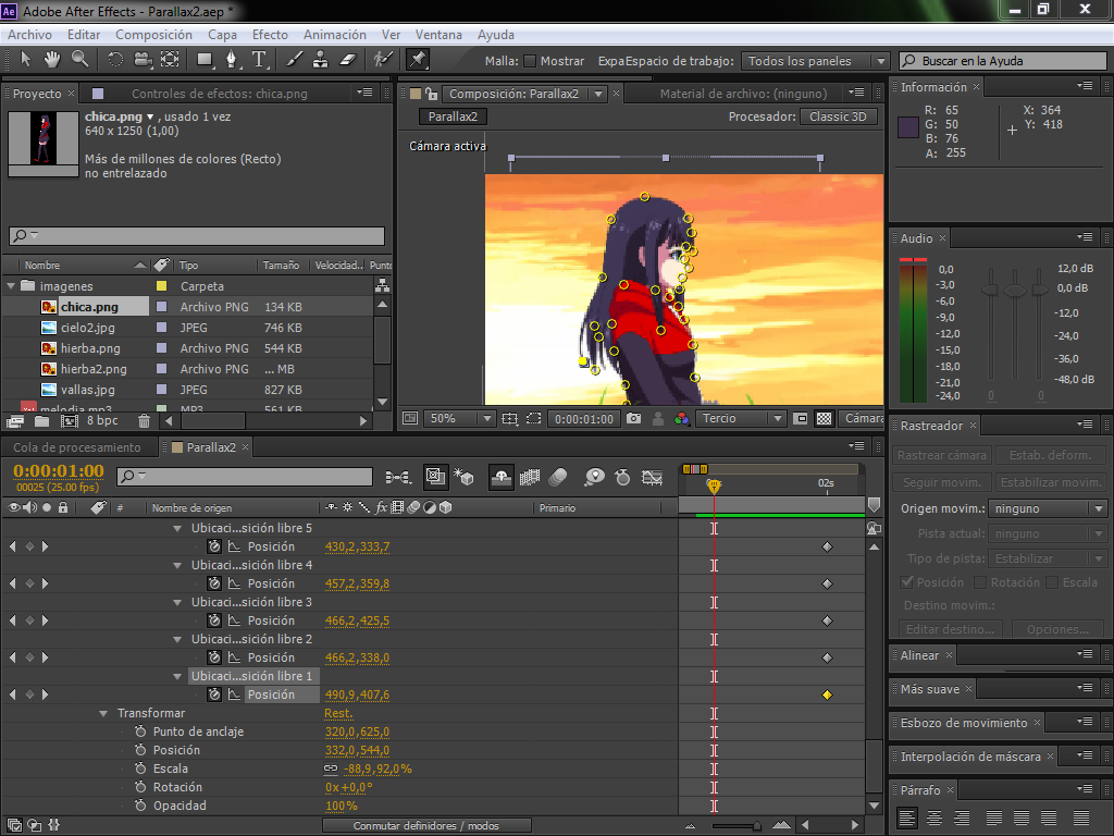 Aprendiendo After Effects